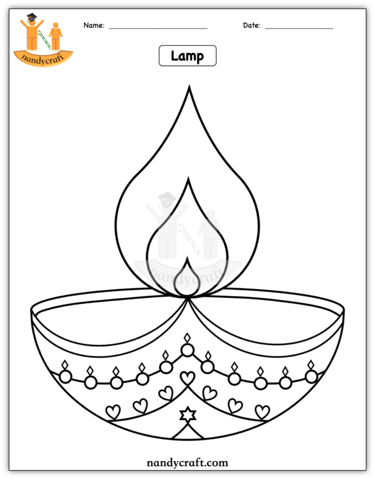 Lamp | Coloring | NandyCraft
